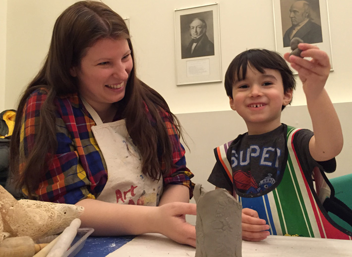 Clay Impressions with Art Adventures & Parent-Child Workshop! - Claire ...